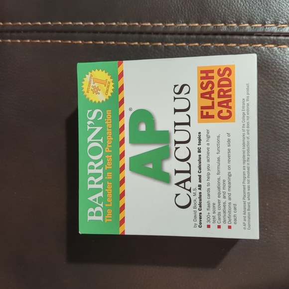 Barron'S | Other | Ap Calculus Flashcards | Poshmark